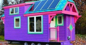 Tiny Purple House Looks Cutesy From The Outside But Totally Different ...