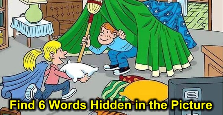 Can You Find The 6 Words Hidden in This Picture? | Elite Readers