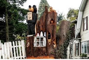 Woman Told To Cut Down Century-Old Tree On Her Property Turns it Into ...