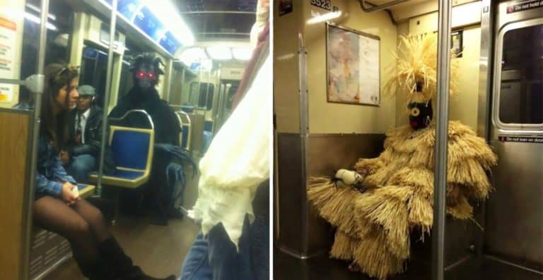 80 Cringe-Worthy Photos Of Weird People Spotted Riding The Subway ...