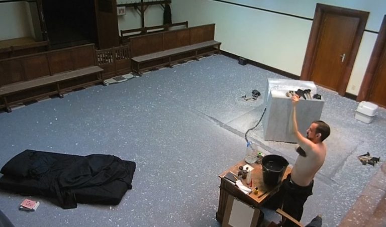 Belgian Artist Gets Stuck Chained To a Marble Block , Rescued 19 Days ...