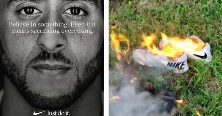 Netizens Are Burning Their Nike Shoes After Colin Kaepernick Becomes ...