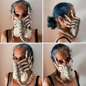 Artist Creates Alien-Inspired Facehugger Face Mask – Elite Readers