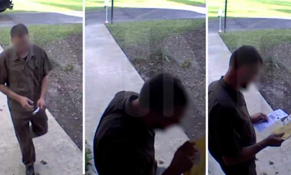 UPS Drive Gets Fired After He Was Caught ‘Spitting’ On A Package ...