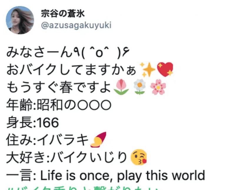 Pretty Japanese Motorbike ‘Babe’ Turns Out To Be A 50-Year-Old Man ...